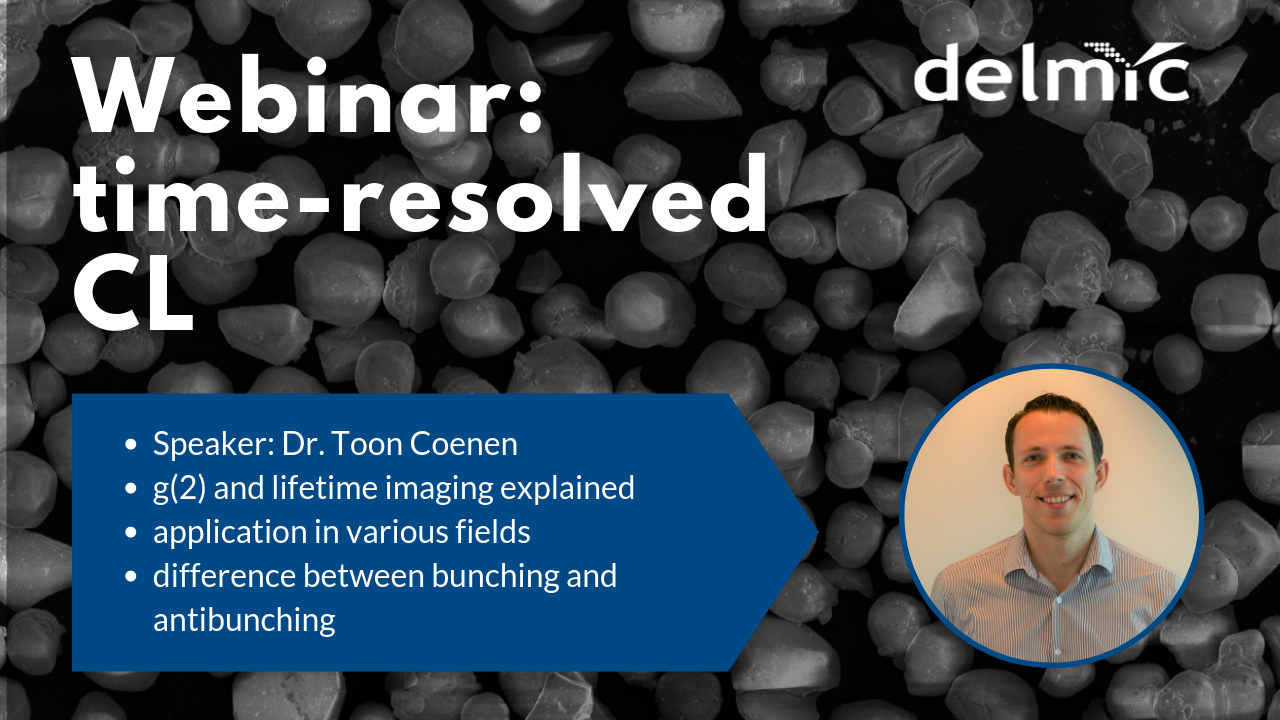 Join the first time-resolved cathodoluminescence webinar!